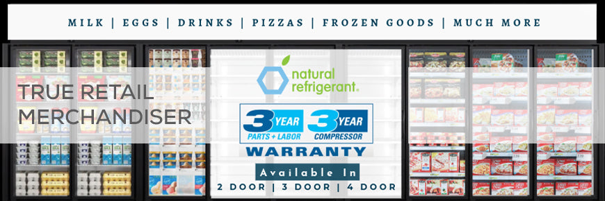 True Retail Merchandiser For Grocery Stores – PureRange Food Equipment ...